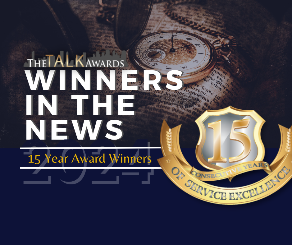 Celebrating 15 Years of Outstanding Customer Satisfaction - The Talk Awards